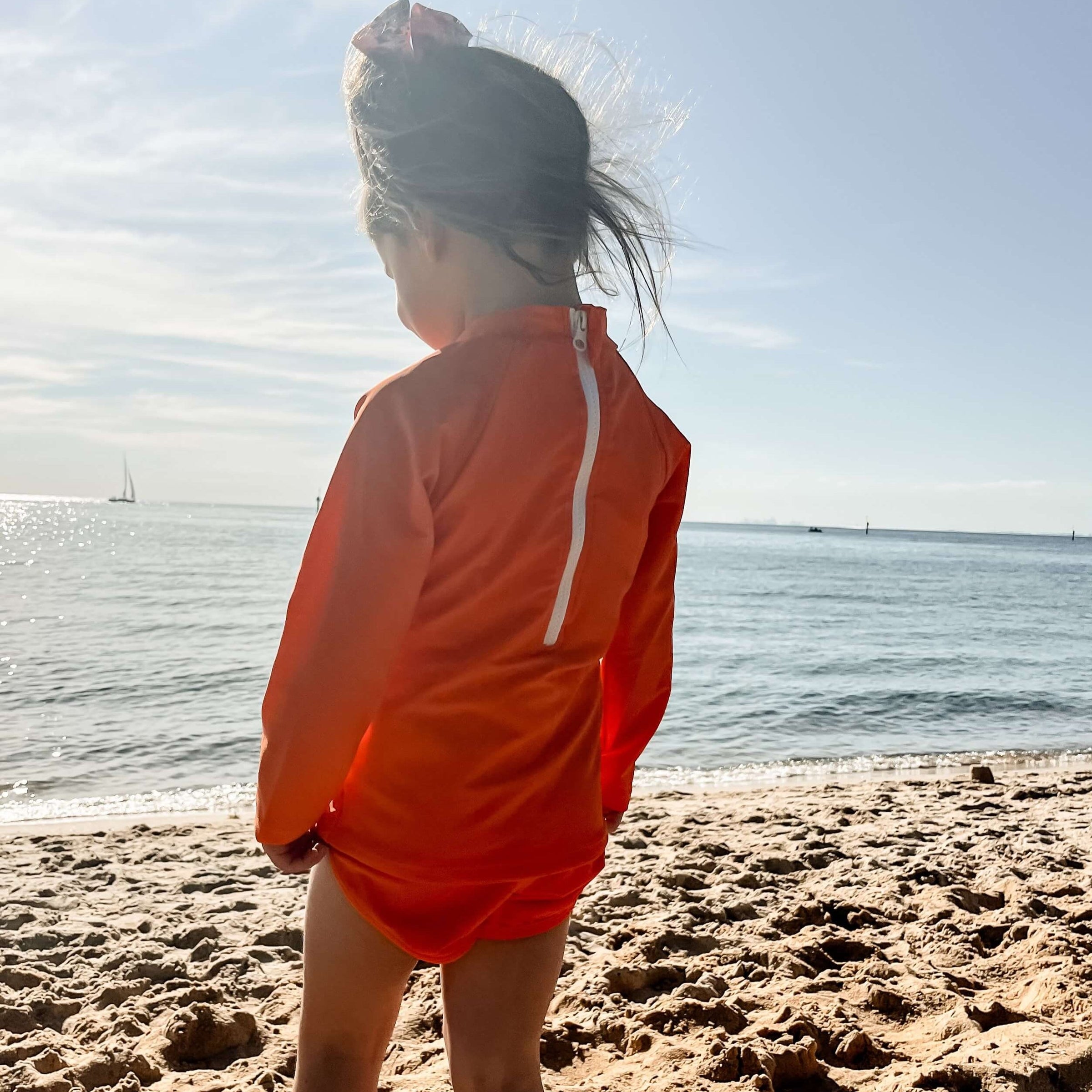 Baby Bright Swimwear Rash Guard & Short Set | Toddler | Len Swim | Len Swim